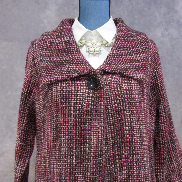 JM Collection | Jackets & Coats | New Jm Collection Modern Graphic ...